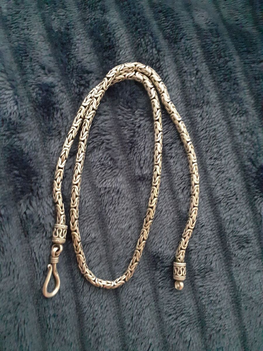 Corrente Prata 925 Bali Peruana | Jóia Feminina Prata 925 Usado ...