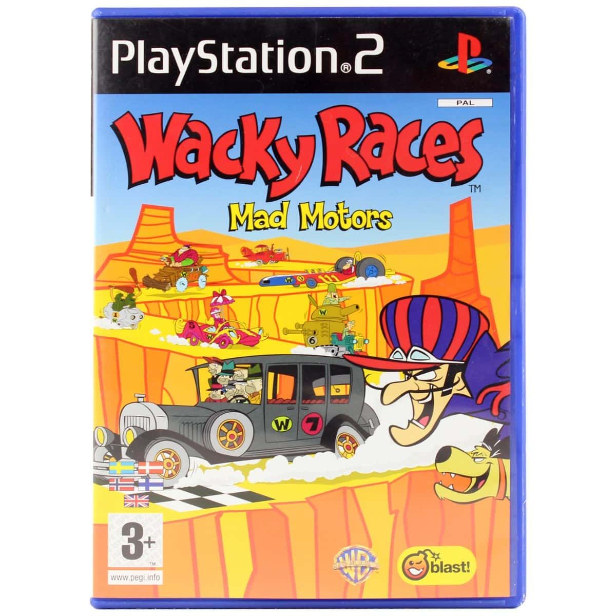 Corrida Maluca Wacky Races Mad Motors em Portugues Ps2 Jogo Patchs Repro Ps2-00085 | Jogo de ...