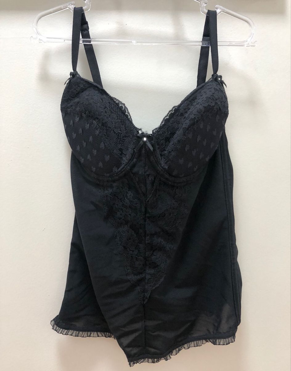 Corselet Preto | Blusa Feminina Demillus Usado 83484875 | enjoei