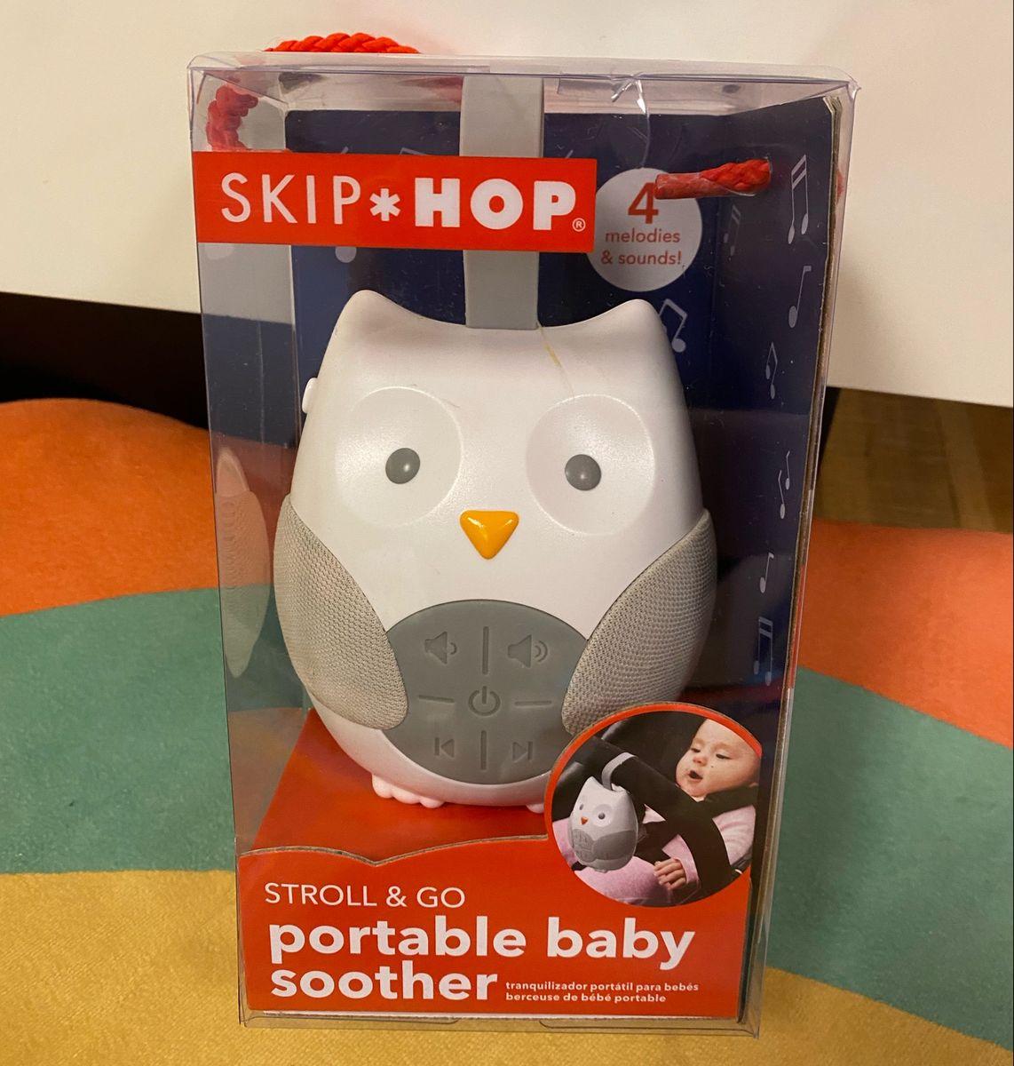 Coruja Musical Portátil Skip Hop | Brinquedo para Bebês Skip Hop Nunca ...