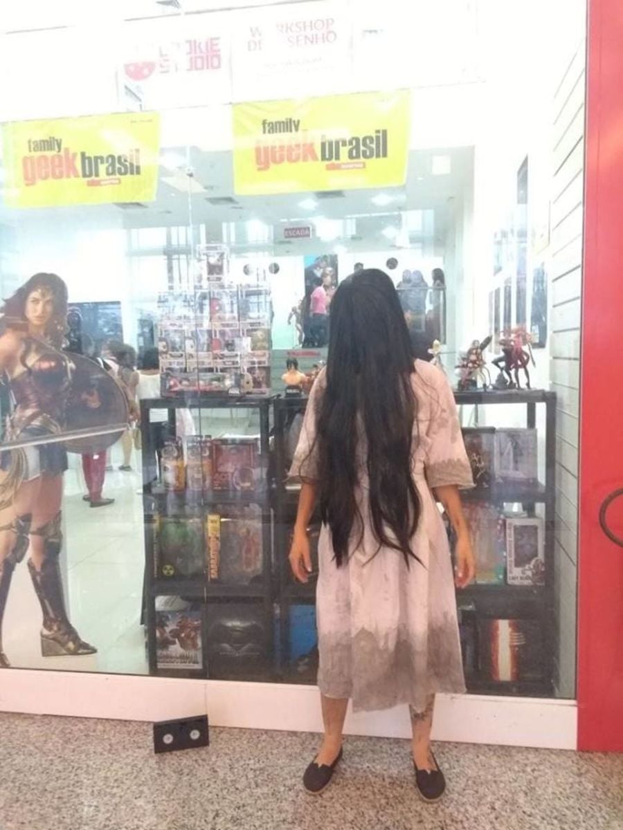 Cosplay Samara - O Chamado | Vestido Feminino Usado 29830754 | enjoei