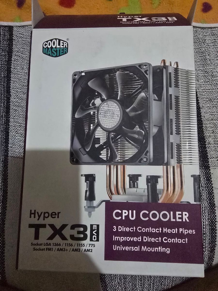 Cpu Cooler Tx3 Evo | Computador Desktop Cooler Master Usado 135497426 ...