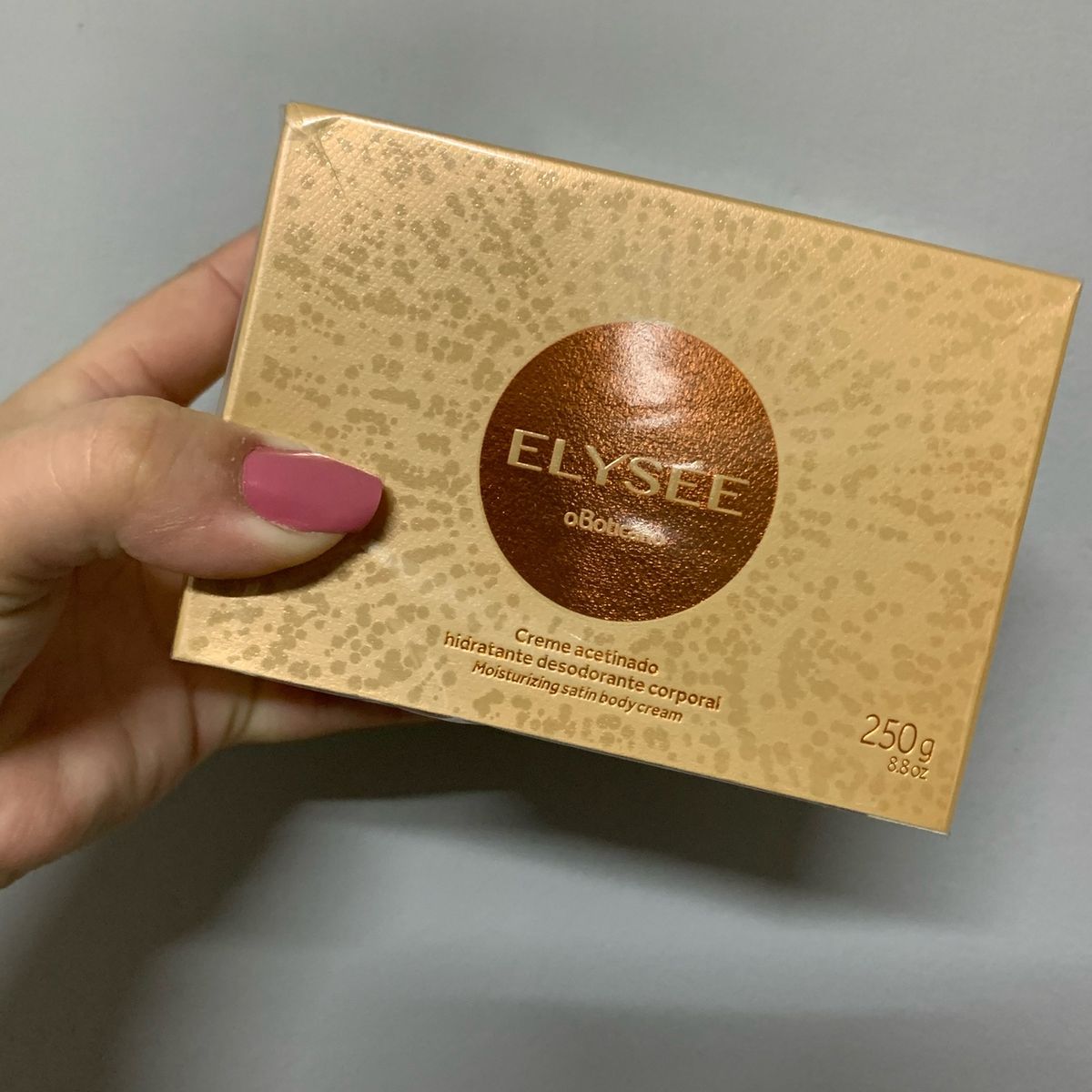 Creme Acetinado Elysee | Creme Masculino O Boticário Nunca Usado 76816338 | enjoei