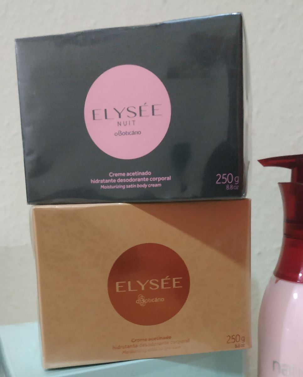 Creme Acetinado Elysse | Cosmético Feminino O Boticário Nunca Usado ...