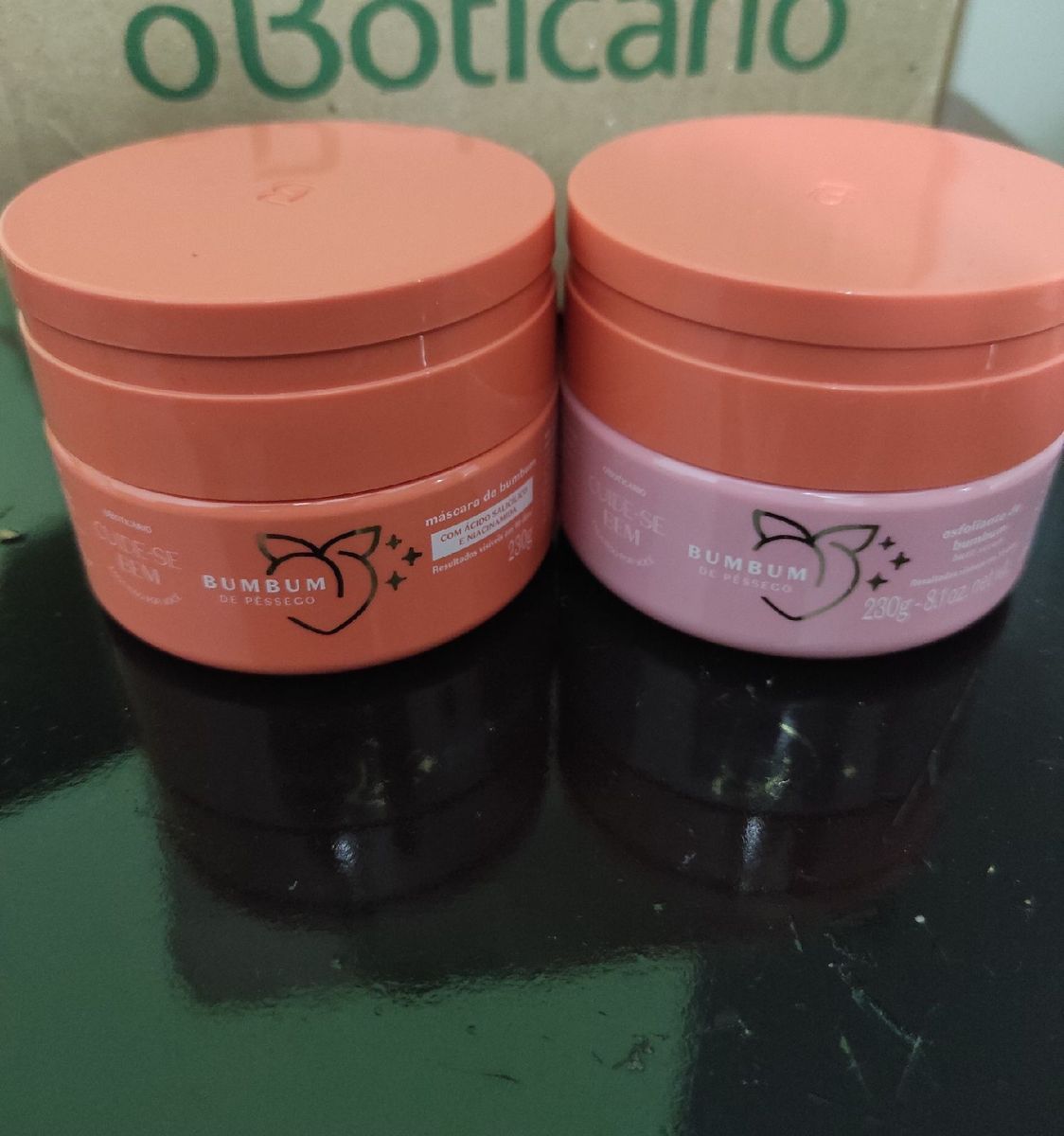 Creme Bumbum de Pêssego Boticário | Cosmético Feminino Boticário Nunca ...