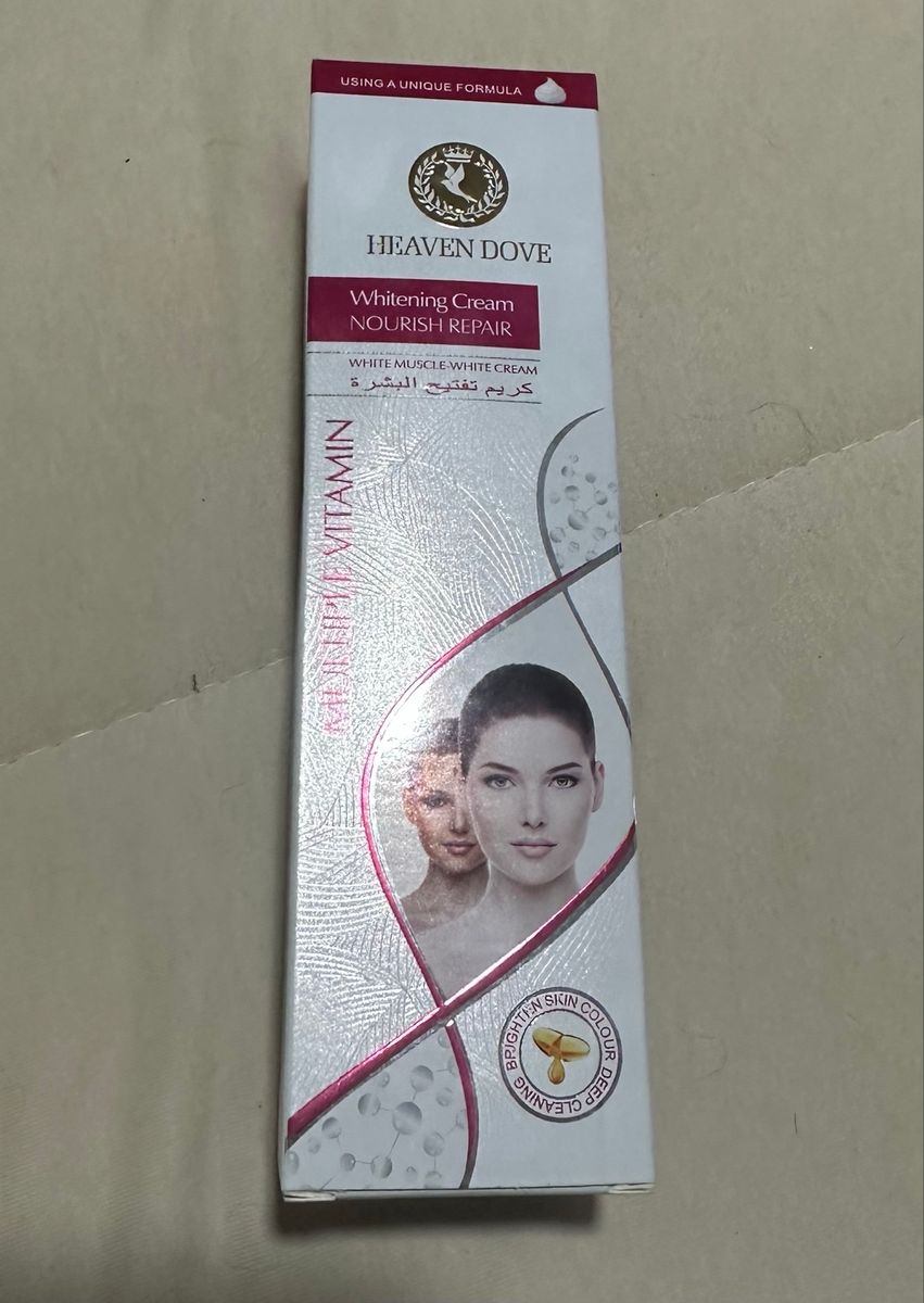 Creme Clareador Whitening Cream | Cosmético Feminino Heaven Dove Nunca ...