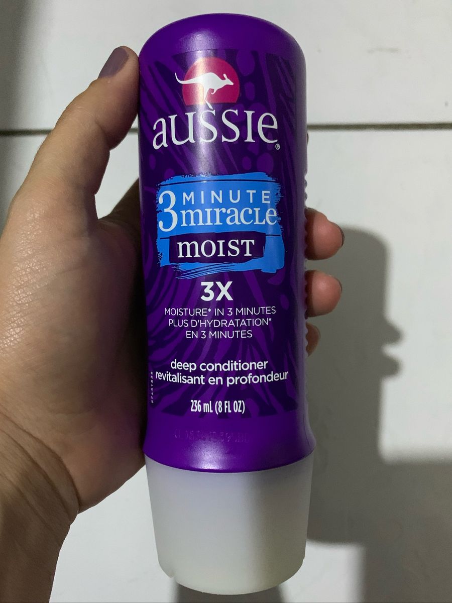 Creme de Tratamento Aussie | Produto p/ Cabelos Feminino Aussie Novo ...