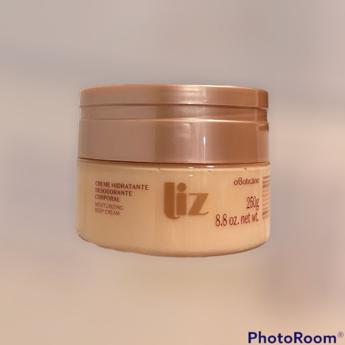 Creme Desodorante Hidratante Corporal Liz 250g | Cosmético Feminino O ...