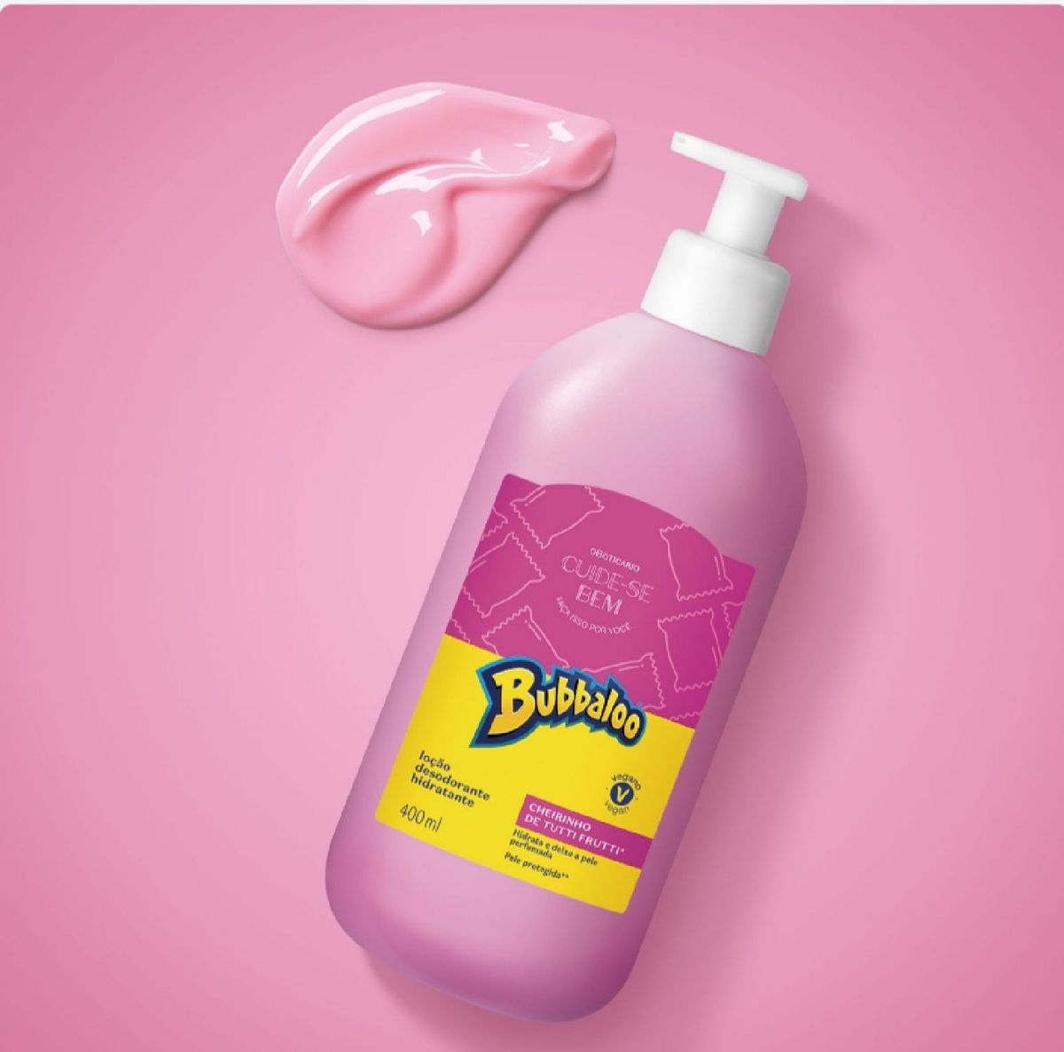 Creme Hidratante O Boticário Bubbaloo Lançamento 400ml | Cosmético ...