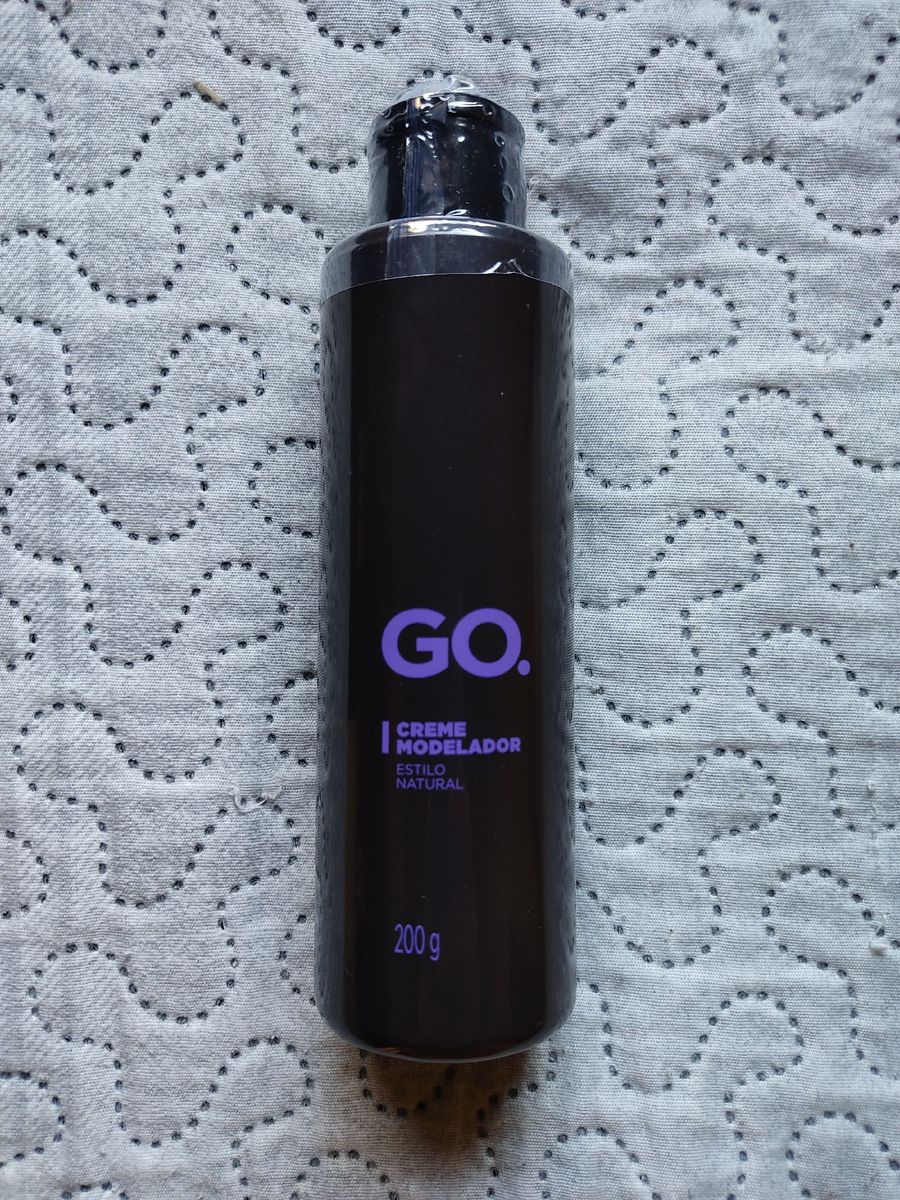 Creme Modelador Go, Estilo Natural. | Creme Masculino Go Nunca Usado ...