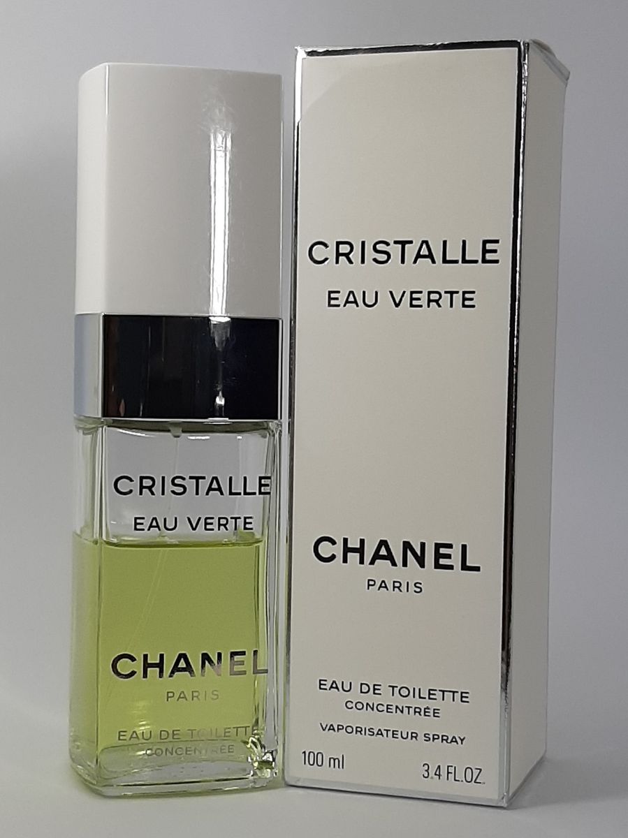 Cristalle Eau Verte Chanel Edt (original, Frasco de 100ml, em Excelente ...