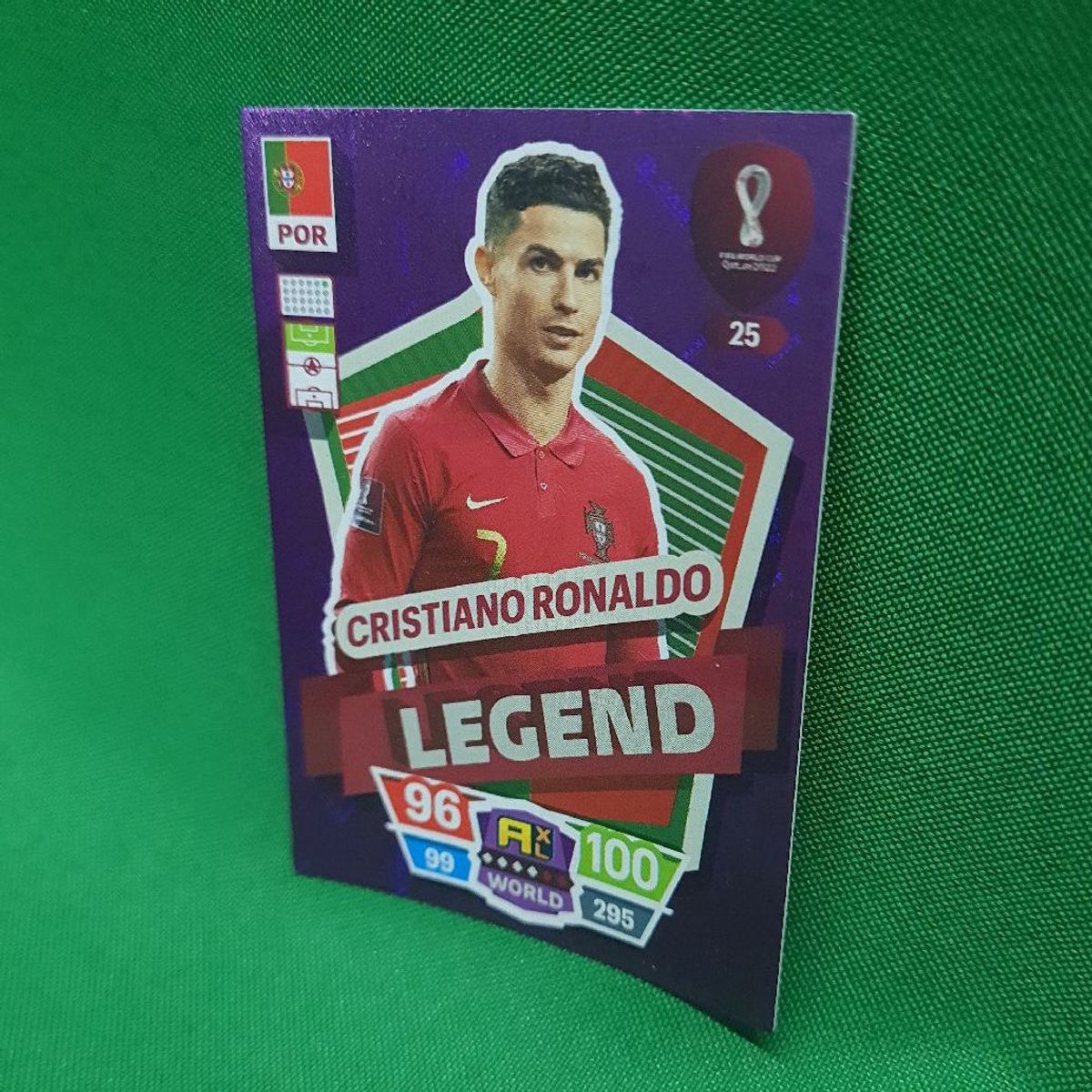 Cristiano Ronaldo Legend Card Copa do Mundo 2022 Panini Adrenalyn ...