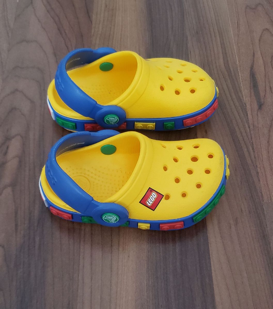 Crocs Amarelo Lego | Calçado Infantil para Bebê Crocs Usado 60476141 ...