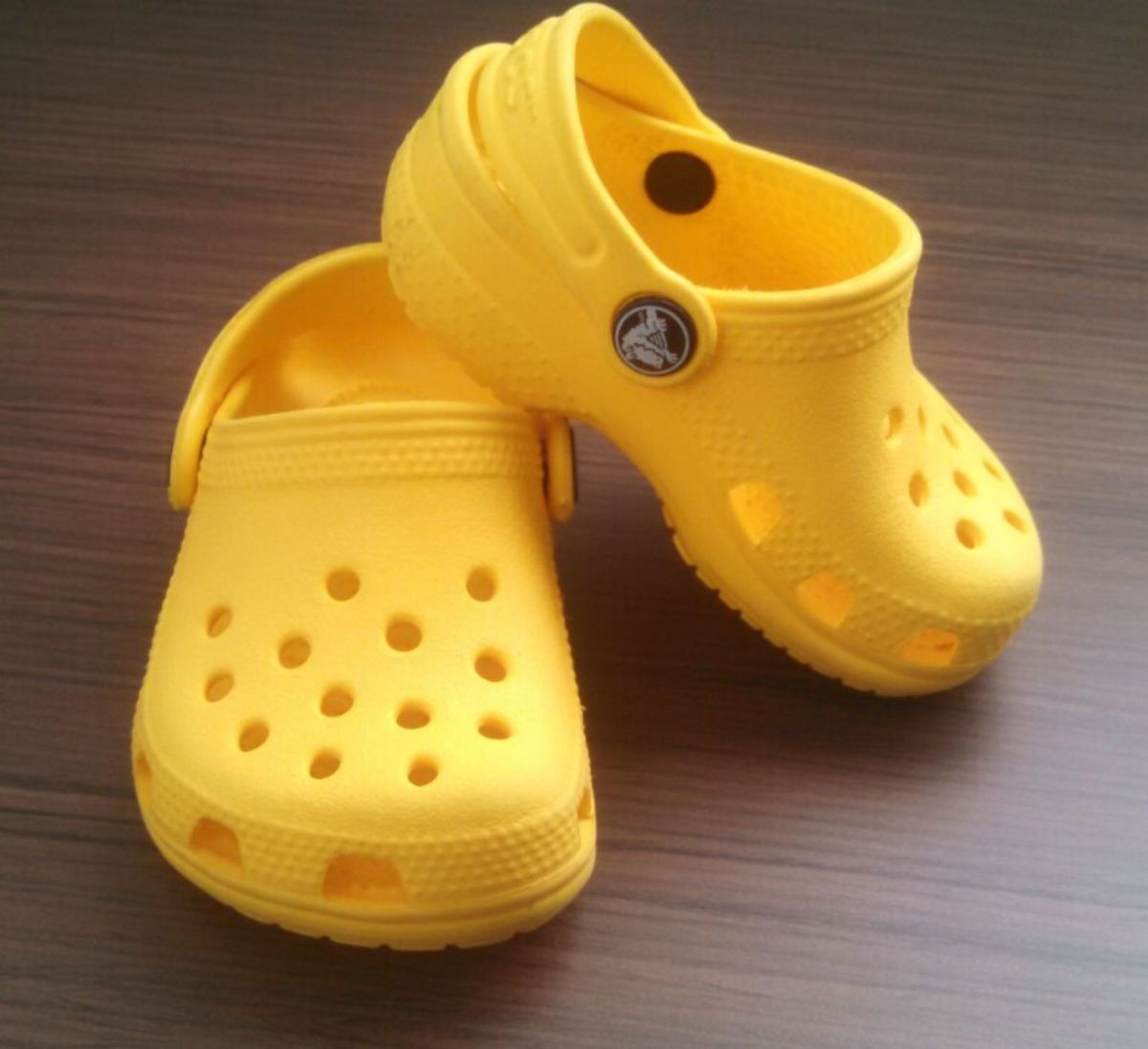 Crocs Amarelo Tam 18 | Calçado Infantil para Bebê Crocs Usado 2221107 ...
