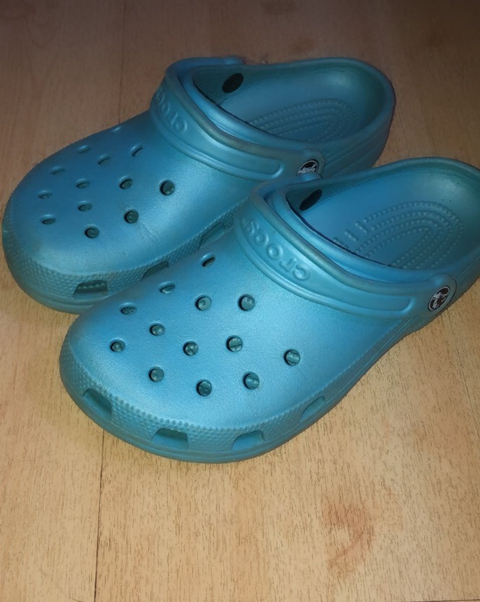 Crocs Azul Claro | Tênis Feminino Crocs Usado 50000664 | enjoei