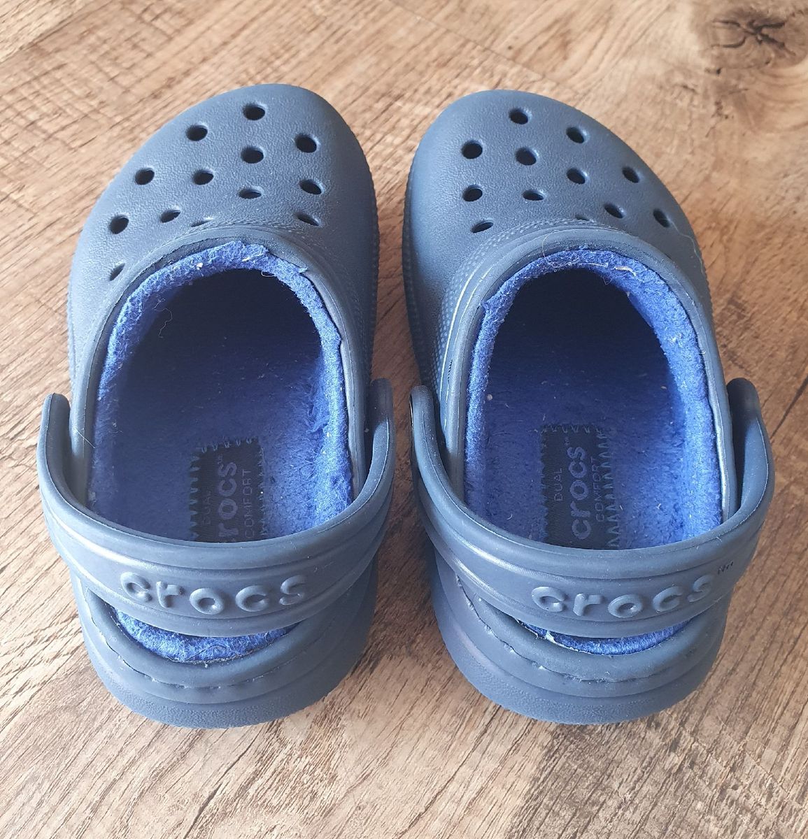 Crocs Azul Felpudo por Dentro C6 | Calçado Infantil para Meninos Crocs ...