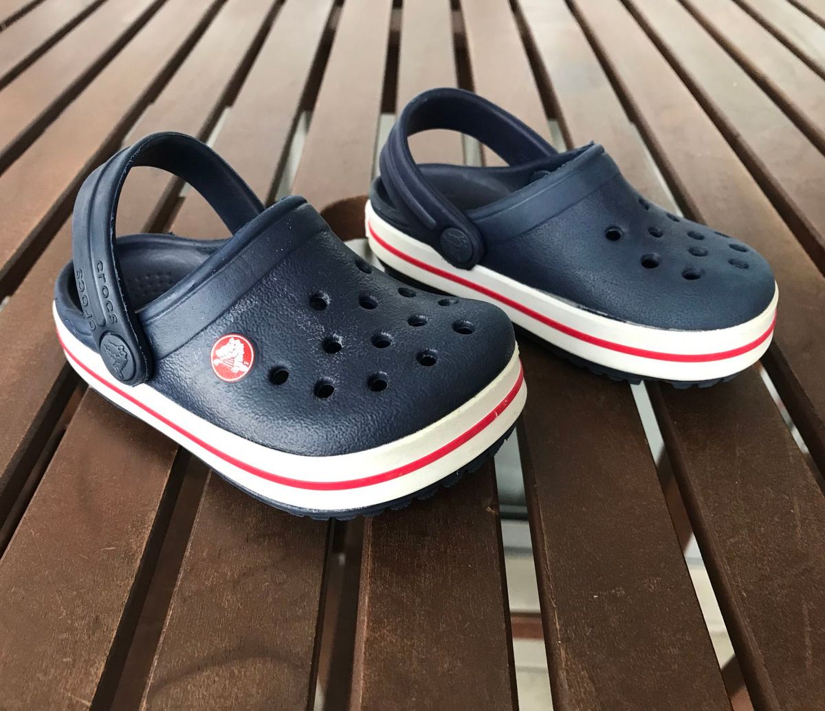 Crocs Azul Marinho | Calçado Infantil para Bebê Crocs Usado 21602299 ...