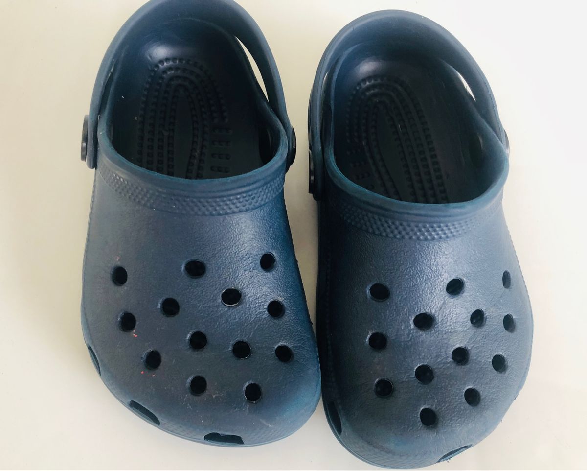 Crocs Bebê Azul | Calçado Infantil para Meninos Crocs Usado 47082541 ...