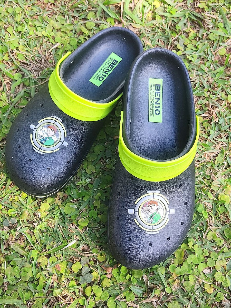 Crocs Ben 10 Grendene | Calçado Infantil para Meninos Grendene Usado ...