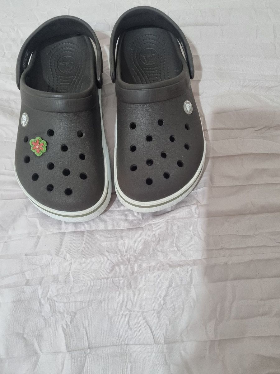 Crocs Café | Sapato Feminino Crocs Usado 85205904 | enjoei
