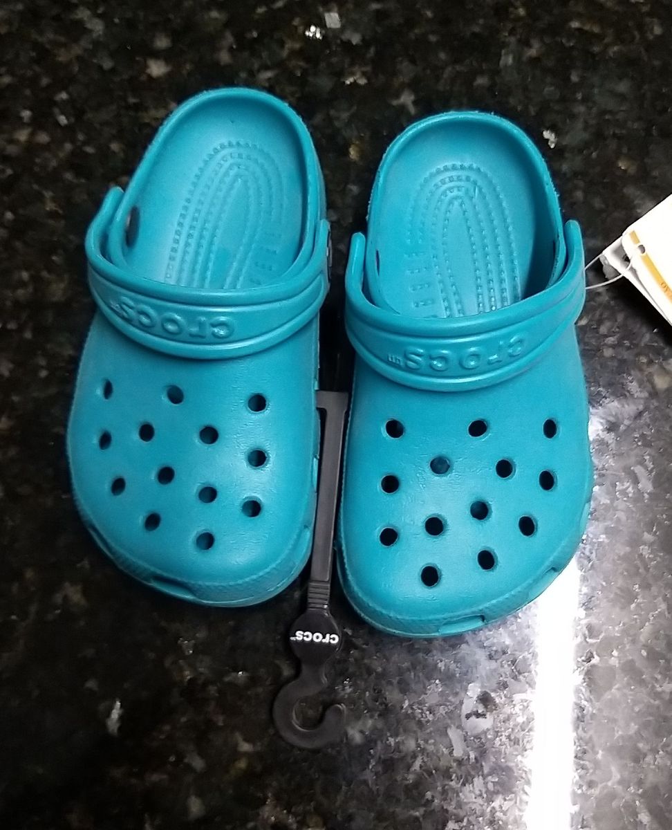 Crocs Classic Azul Turquesa 26 | Calçado Infantil para Meninos Crocs ...