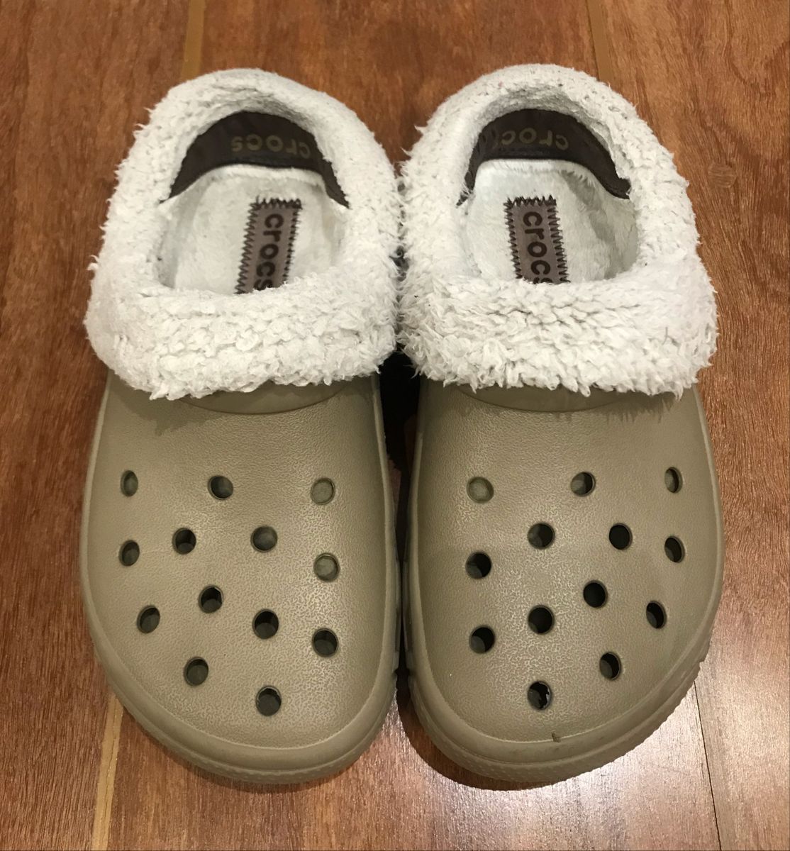 Crocs com Pelinho | Sandália Feminina Crocs Usado 41487257 | enjoei