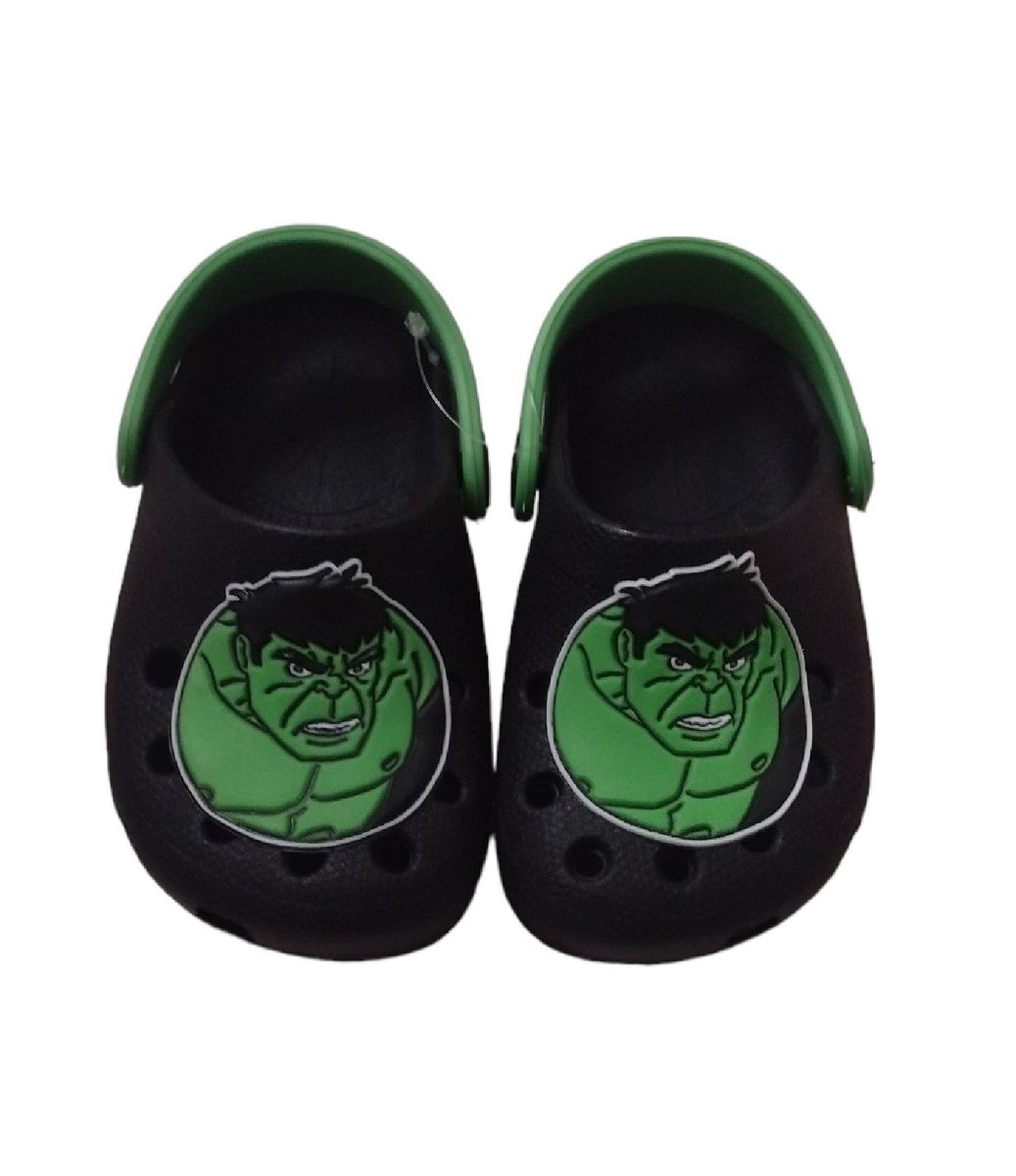 Crocs Infantil Hulk | Calçado Infantil para Meninos Nunca Usado ...