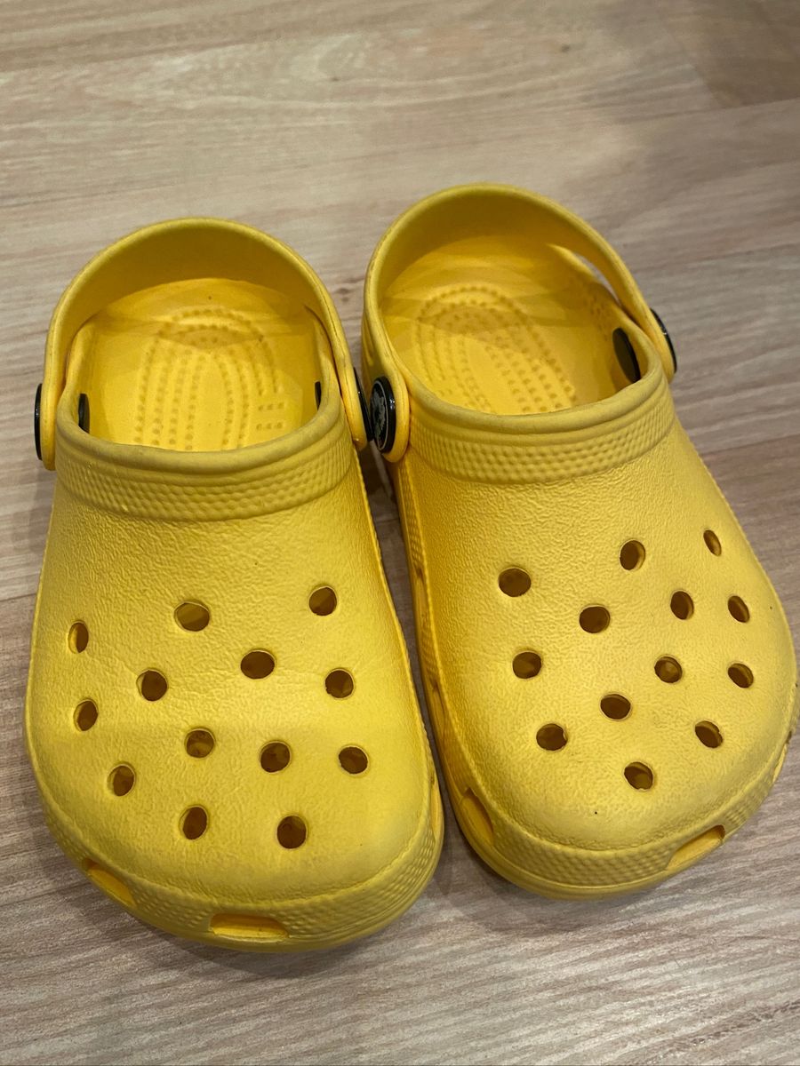 Crocs Infantil Kids Original Amarelo | Calçado Infantil para Meninos ...