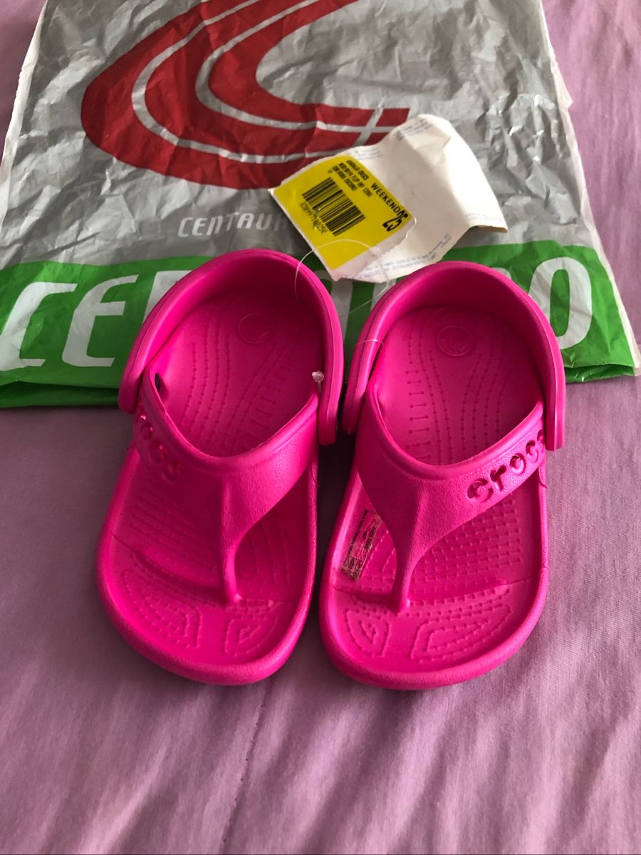 Crocs Infantil | Calçado Infantil para Meninas Crocs Nunca Usado ...