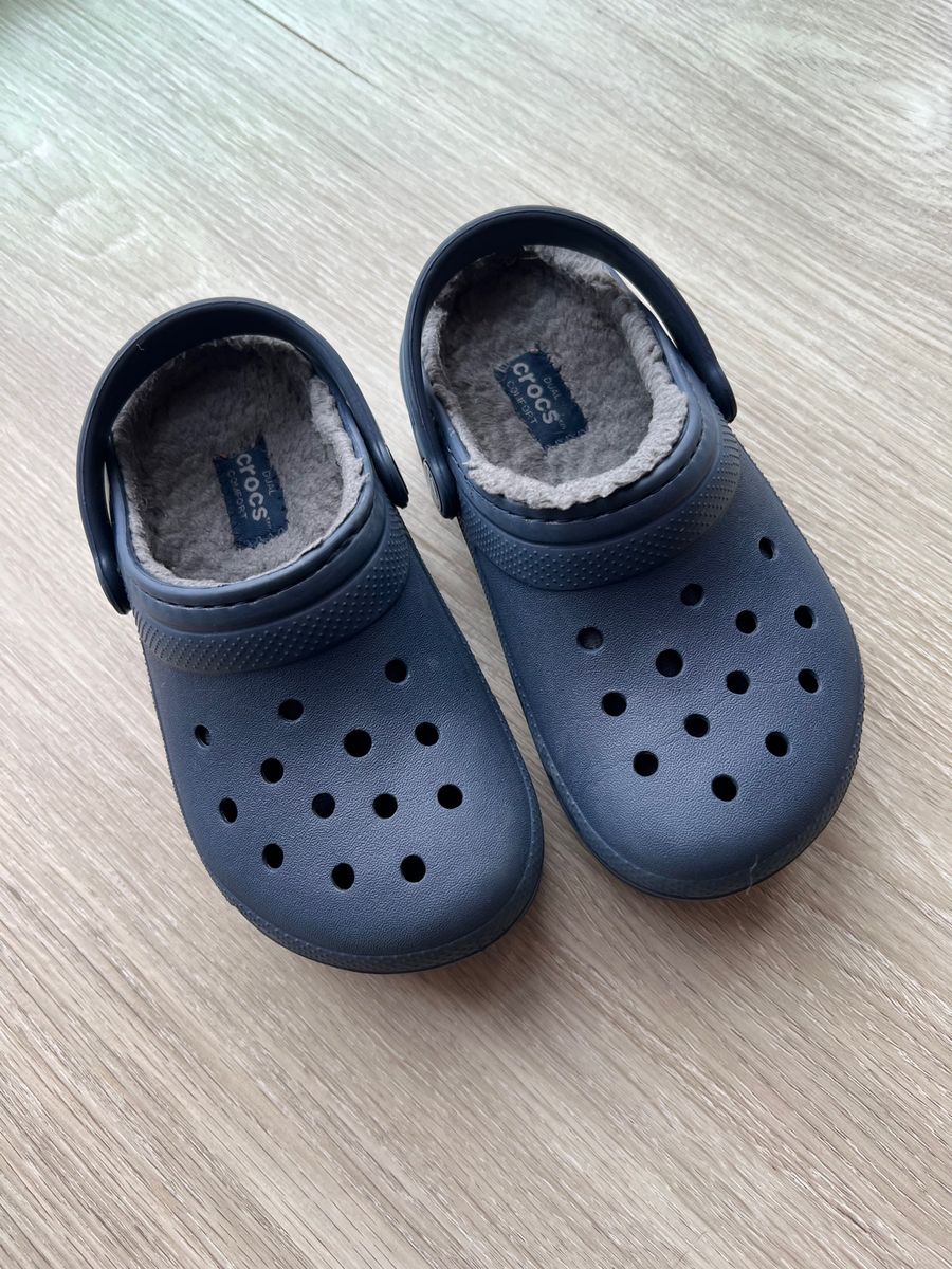 Crocs Original com Pelo Tam 26 | Calçado Infantil para Meninos Crocs ...