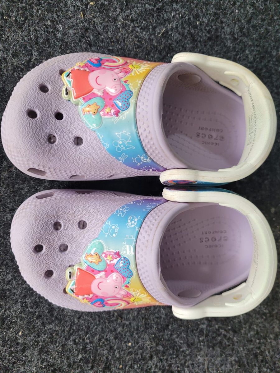Crocs Peppa Pig | Calçado Infantil para Meninas Crocs Usado 100324340 ...