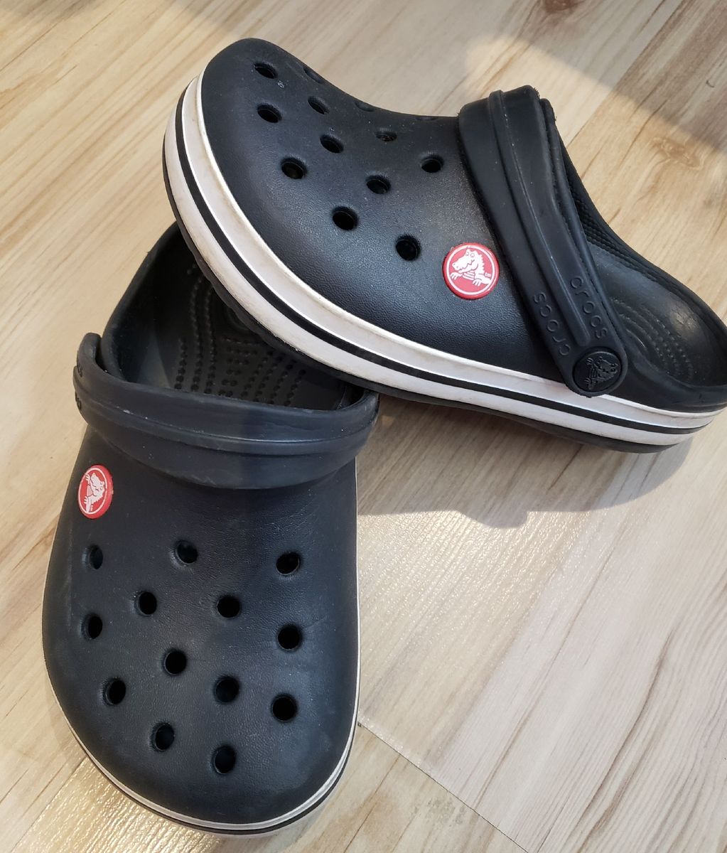 Crocs Semi Novo Original J1(32) | Calçado Infantil para Meninos Crocs ...