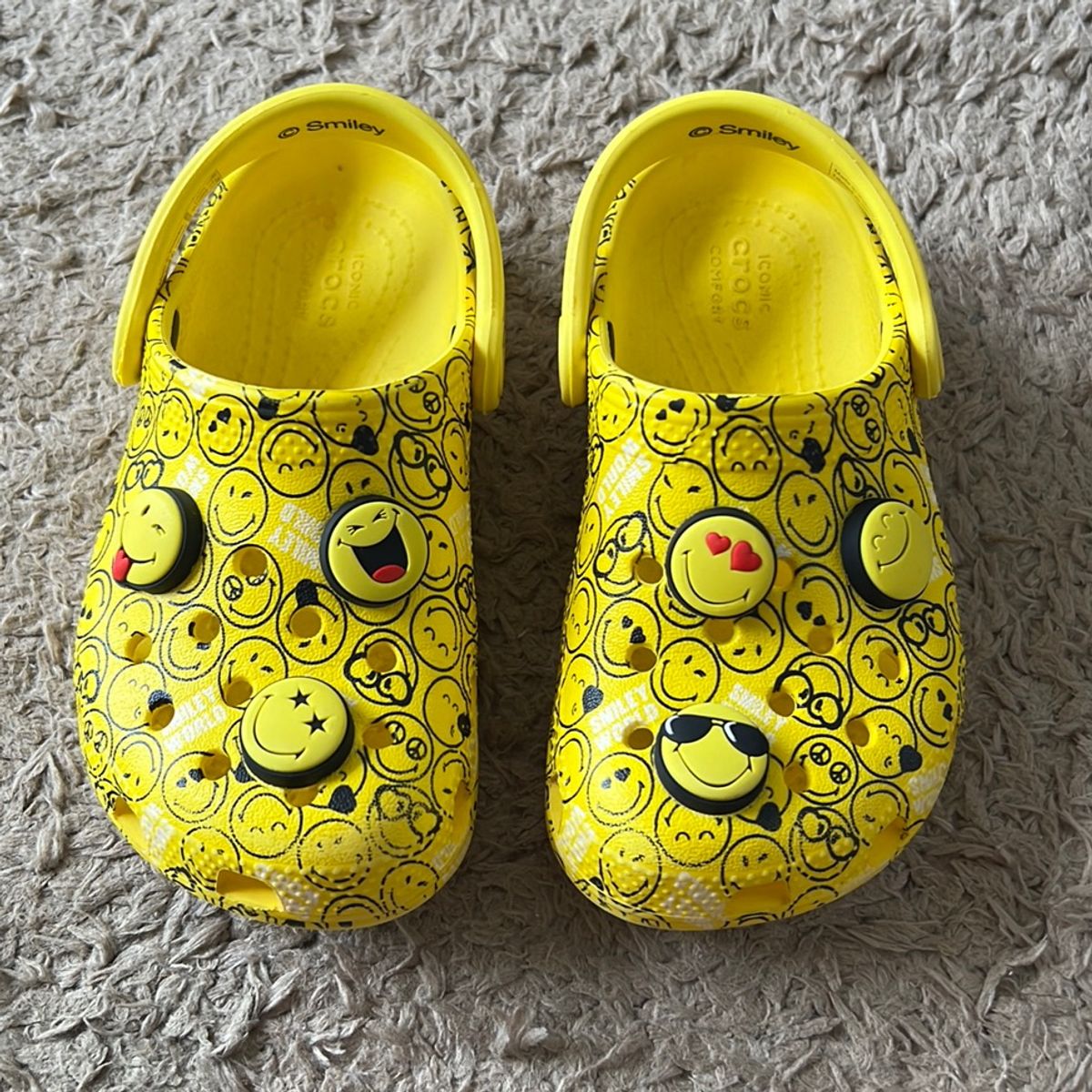 Crocs Smile | Calçado Infantil para Meninos Crocs Usado 81628032 | enjoei