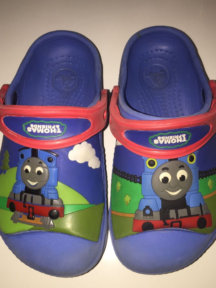 Crocs Thomas And Friends | Calçado Infantil para Meninos Crocs Usado ...
