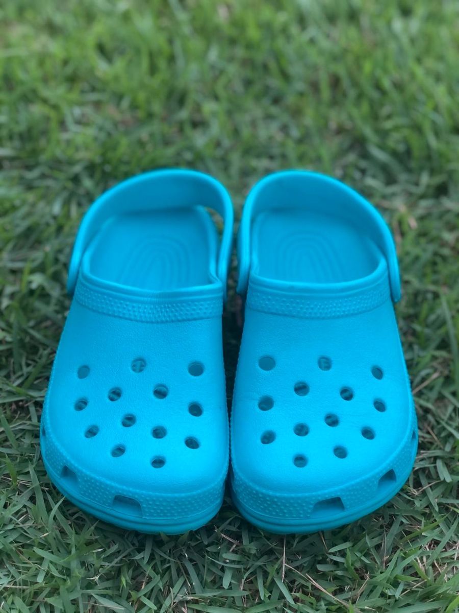 Crocs Turquesa | Calçado Infantil para Meninos Crocs Nunca Usado ...