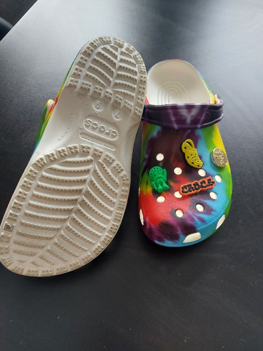 Crocs Tye Die | Tênis Masculino Crocs Usado 79284701 | enjoei