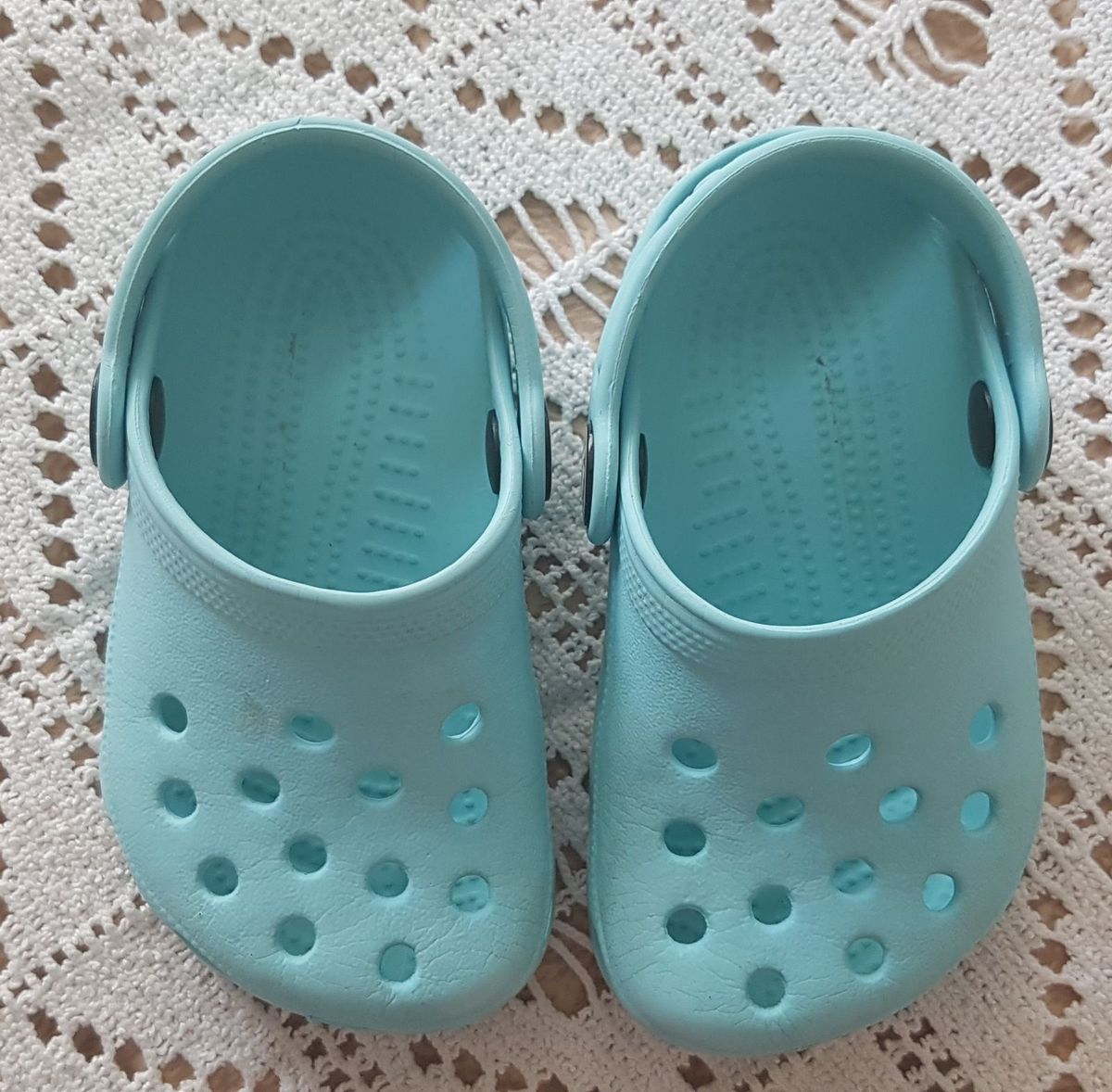 Crocs Verde Agua | Calçado Infantil para Meninas Crocs Usado 30890022 ...
