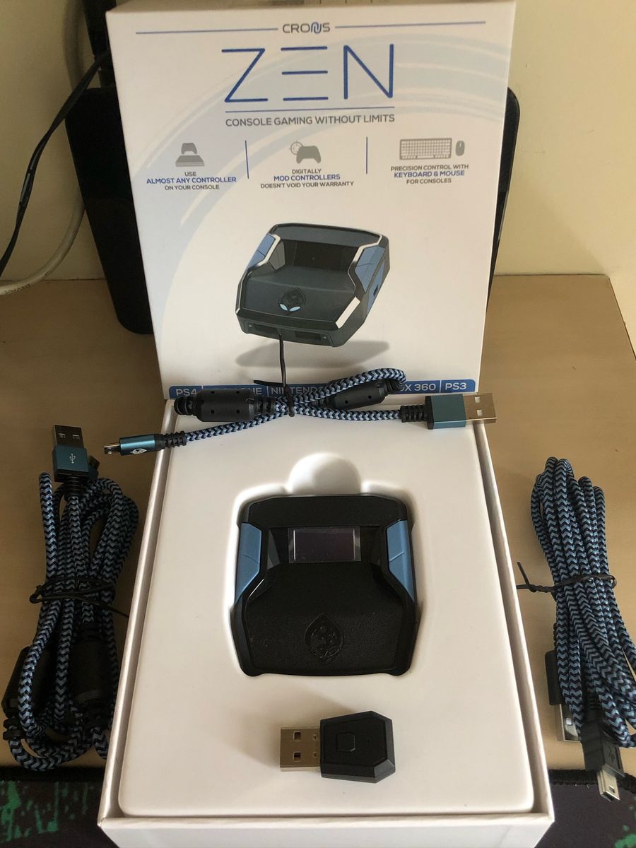 Cronus Zen + Adaptador Ps5 | Acessório p/ Videogame Cronus Nunca Usado ...
