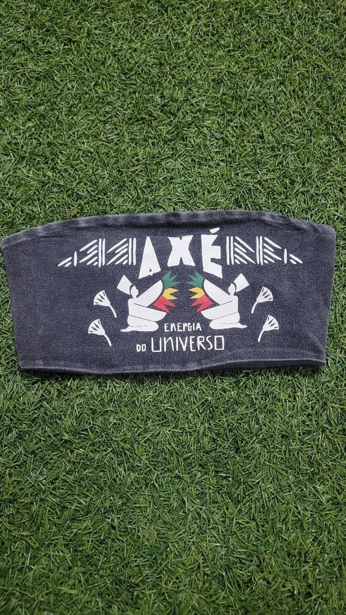 Cropped Farm Axé Energia do Universo Tam P Usado Original | Blusa ...