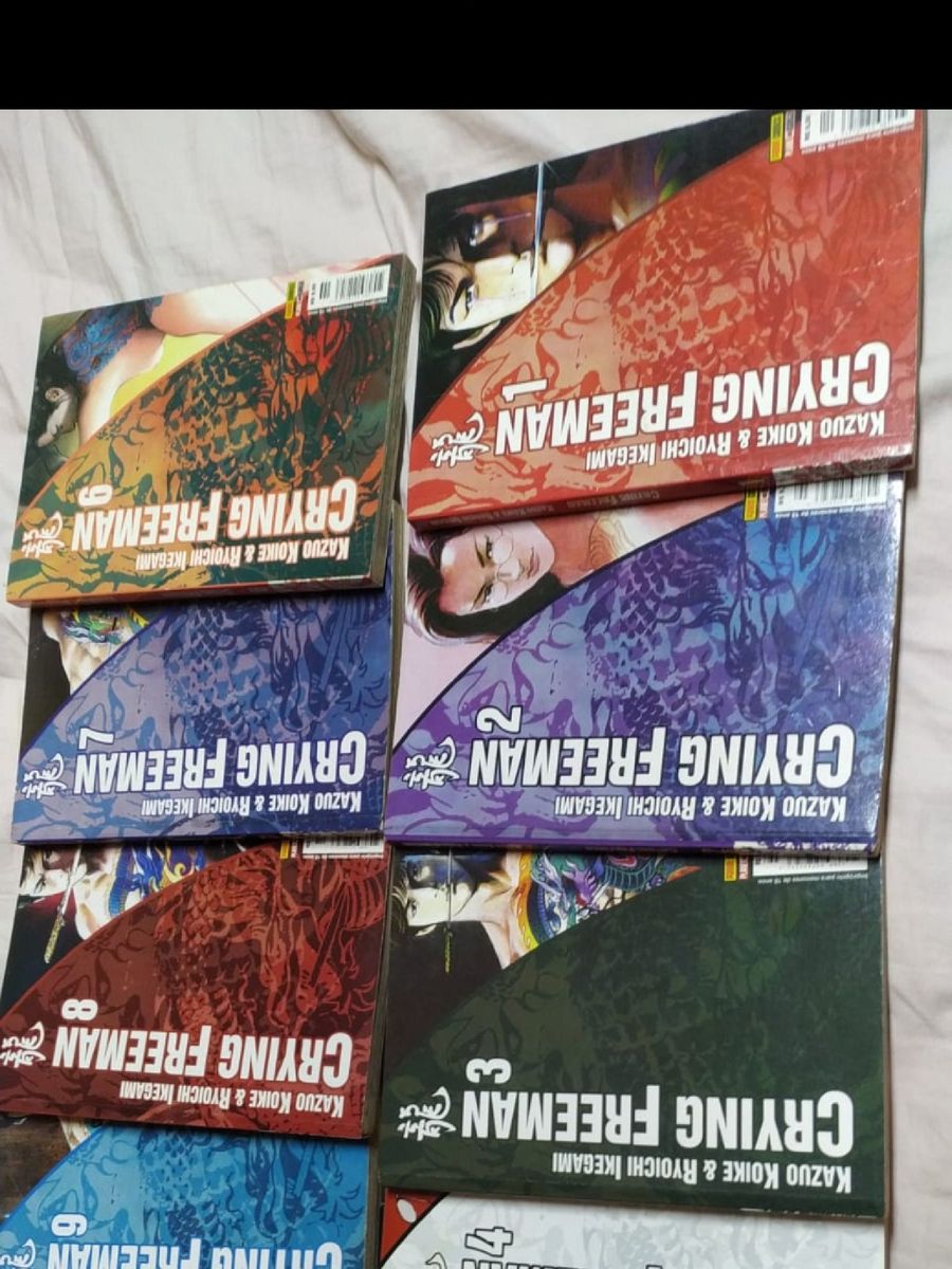 Crying Freeman Coleção Completa - Panini Comics Planet Manga - Ótimo ...