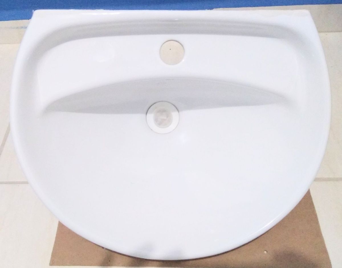 Cuba Pia Lavatório Deca de Porcelana Branco de Embutir | Móvel p/ Casa ...