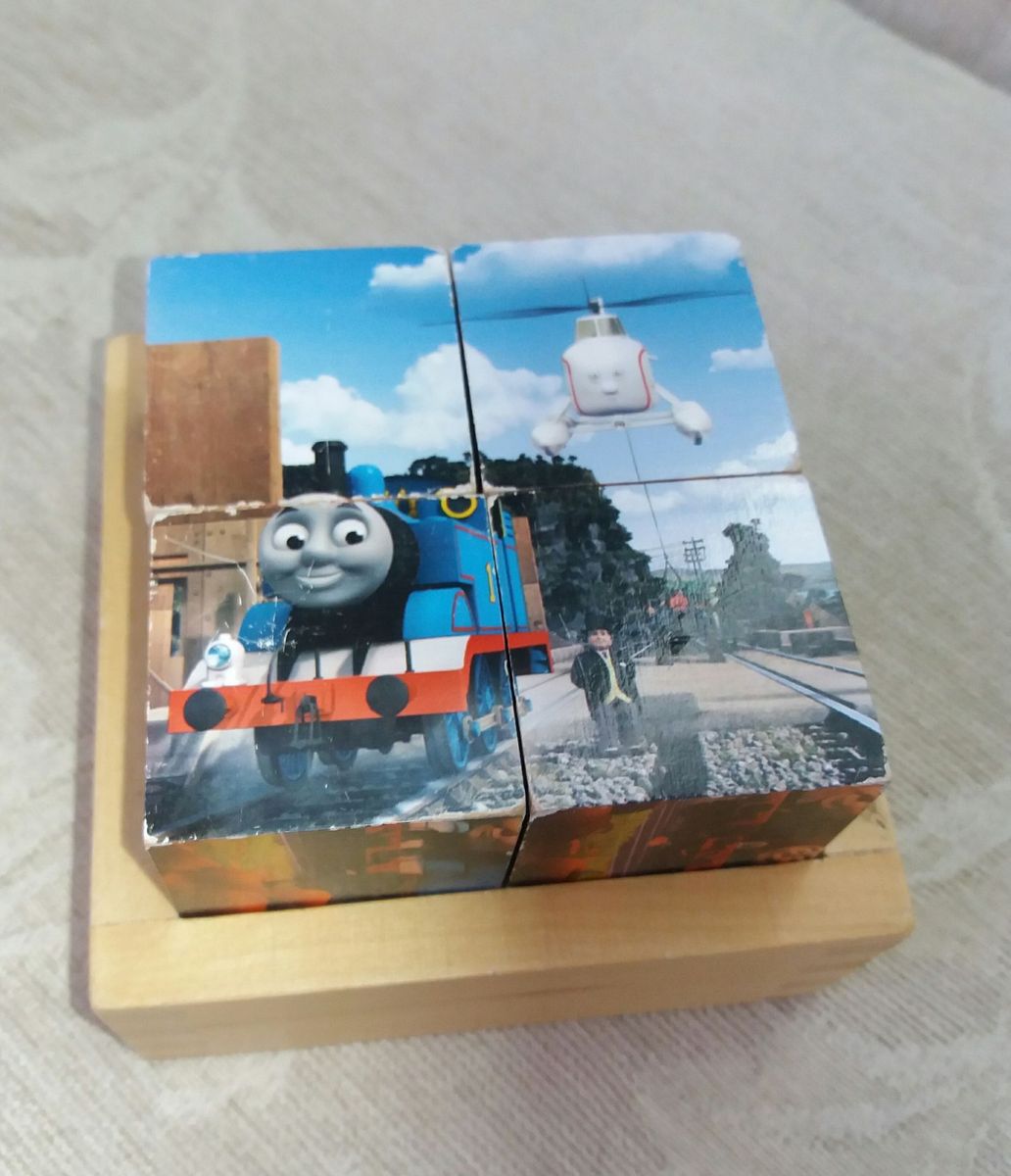 Cubo Quebra-cabeça Thomas e Seus Amigos | Brinquedo para Bebês Mattel ...