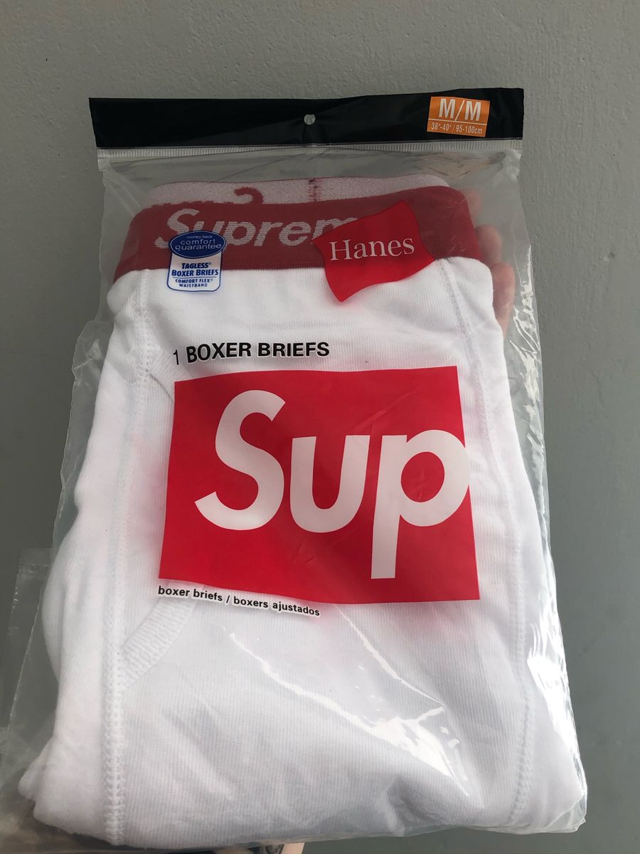Cueca Boxer Brief Supreme Branca | Moda Praia Masculina Supreme Nunca ...