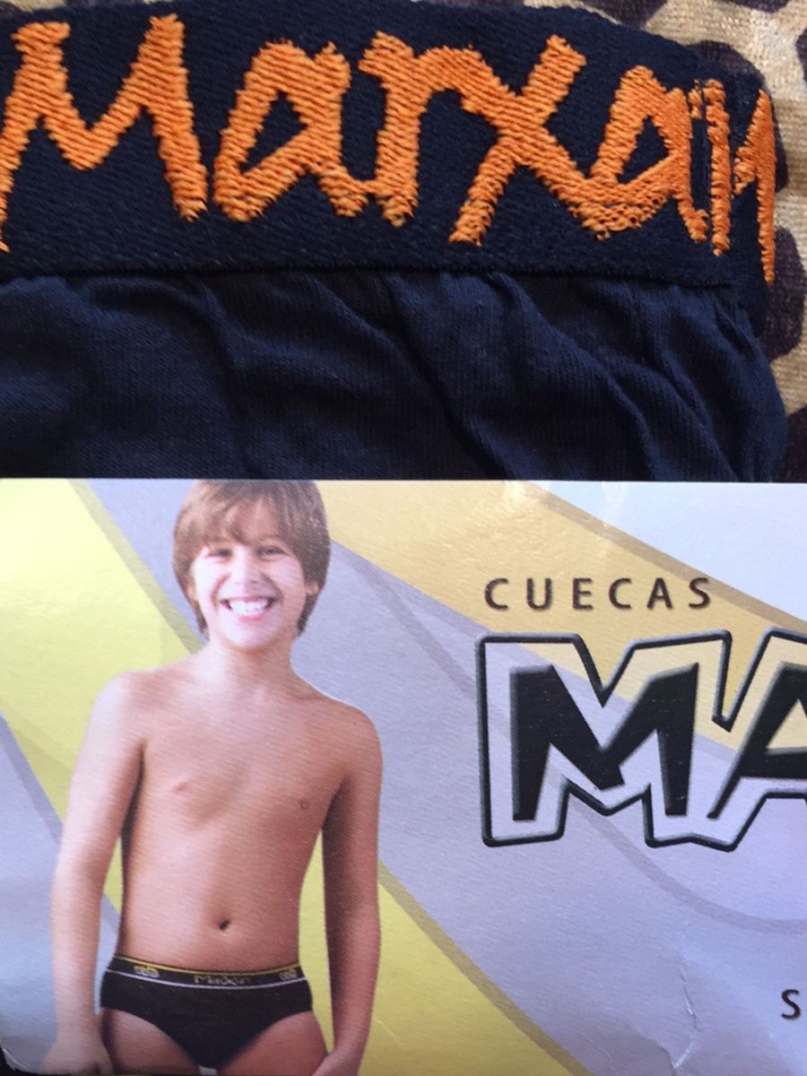 Cueca Kit 3 Pçs | Roupa Infantil para Menino Marxan Nunca Usado ...