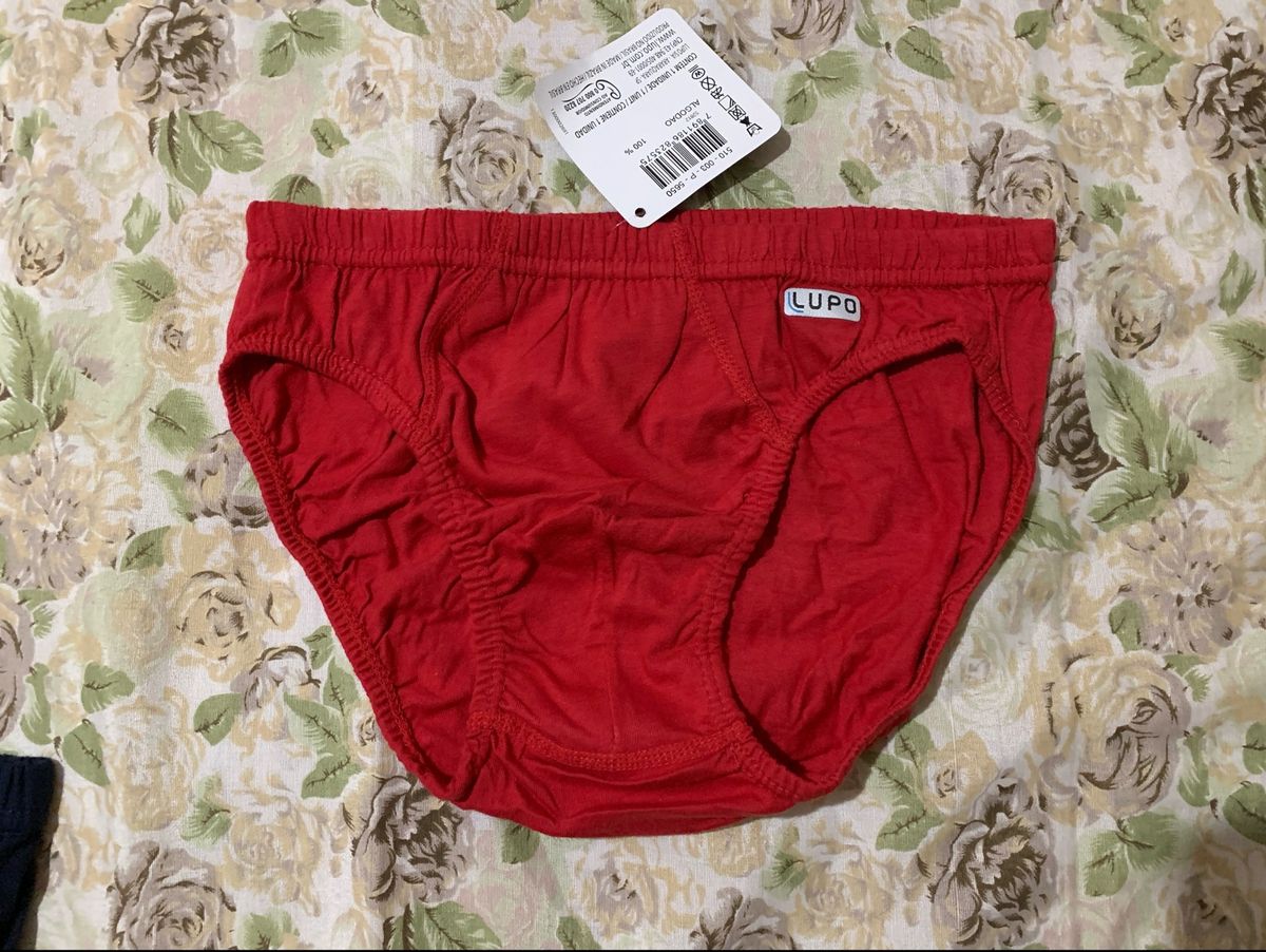 Cueca Vermelha Produto Masculino Lupo Nunca Usado 81008322 Enjoei