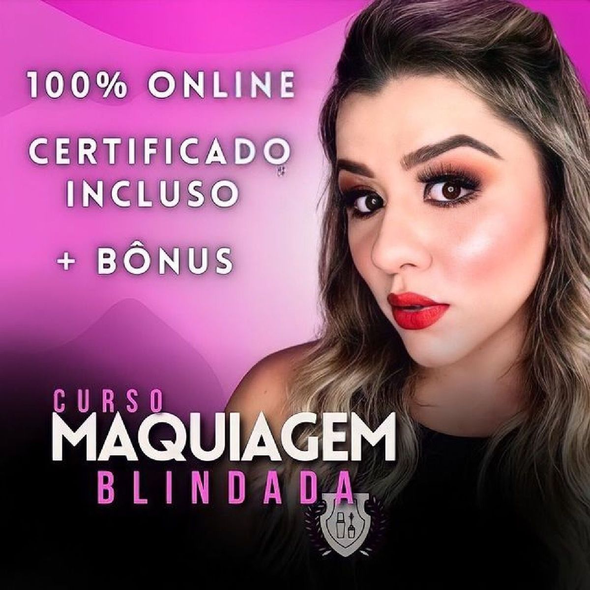 Curso Completo de Maquiagem Blindada | Maquiagem Feminina Nunca Usado ... Curso Completo de Maquiagem Blindada | Maquiagem Feminina Nunca Usado ...