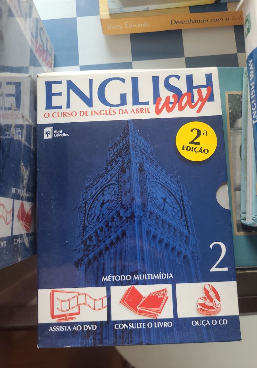 Curso de Inglês Coleção Completa | Cacareco Livro Nunca Usado 132793365 ...