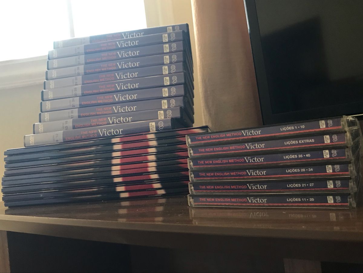 Curso de Inglês The New English Method Victor | Item de Papelaria Usado ...
