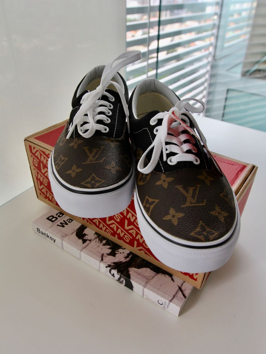 Custom Made Vans X Louis Vuitton | Tênis Masculino Vans Nunca Usado ...