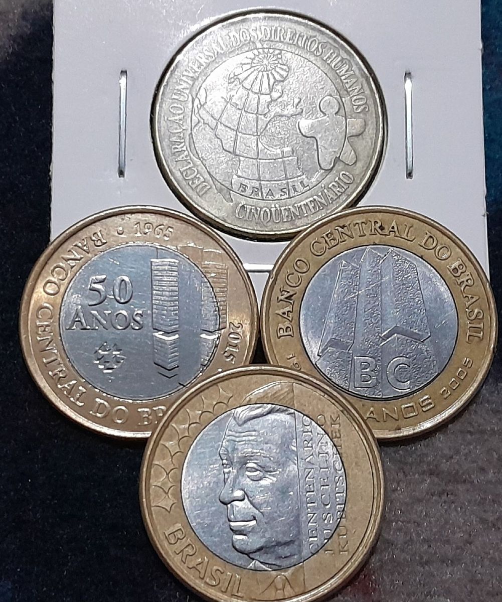 D.h Mais 3 Moedas Comemorativas | Produto Vintage e Retro Real Usado 109524968 | enjoei